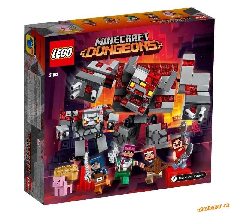 Prodám - LEGO MINECRAFT DUNGEONS 21163 THE REDSTONE BATTLE, Praha ...
