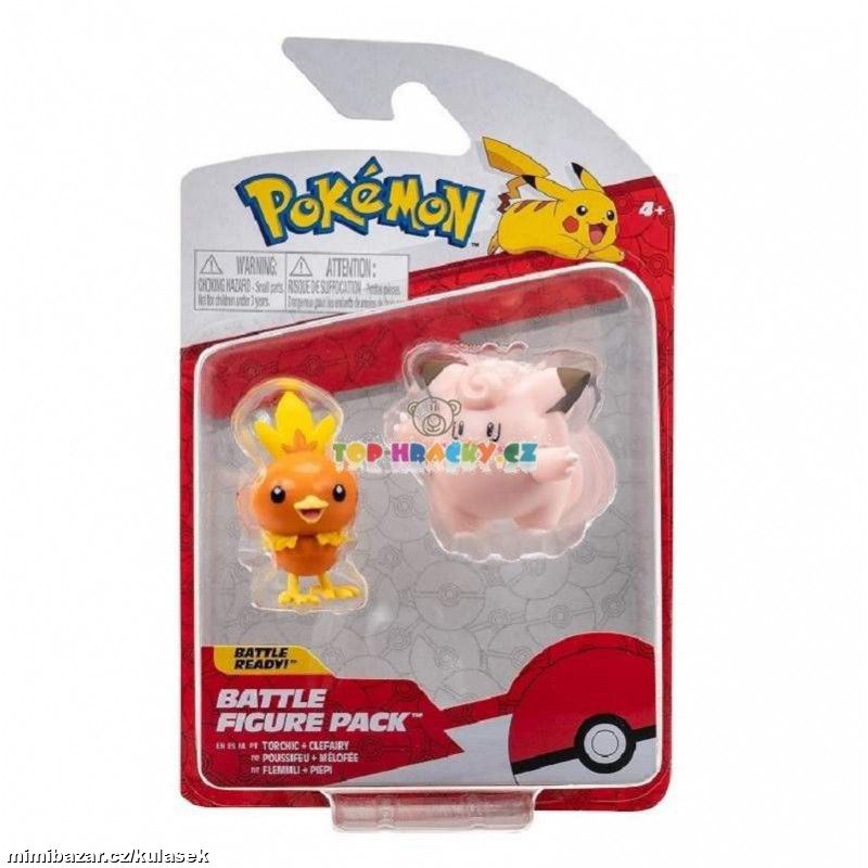 Prodám - Pokémon Battle sběratelské figurky Torchic a Clefa, Praha ...