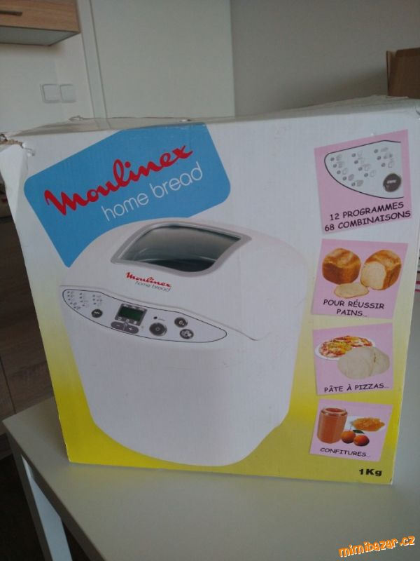 Prodám - Domácí pekárna Moulinex Home Bread N.O.V.Á, Praha | Mimibazar.cz
